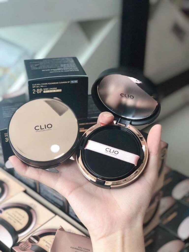 Review các dòng phấn nước Cushion Clio siêu hot hiện nay (2021)